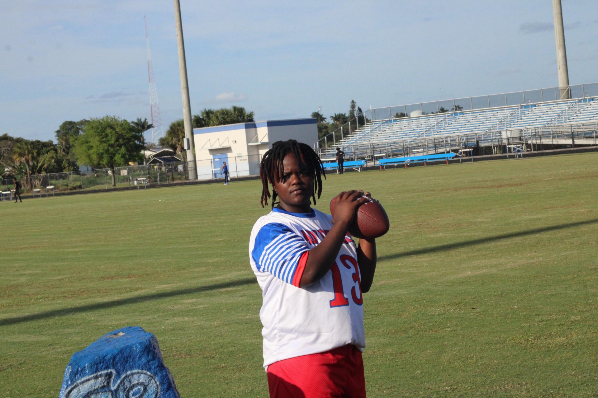 More history made: Webber extends flag football offer to Kyunja Worthen ...